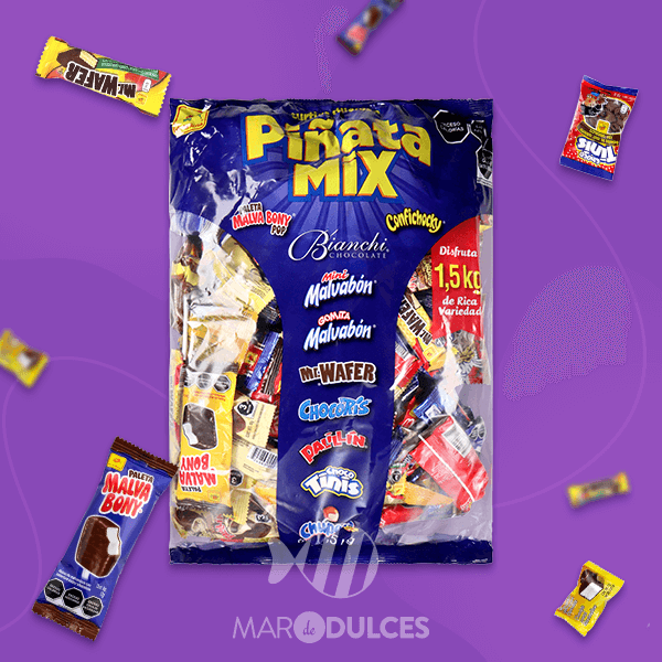 DULCE DE LA ROSA PIÑATA MIX 1.5 KG.